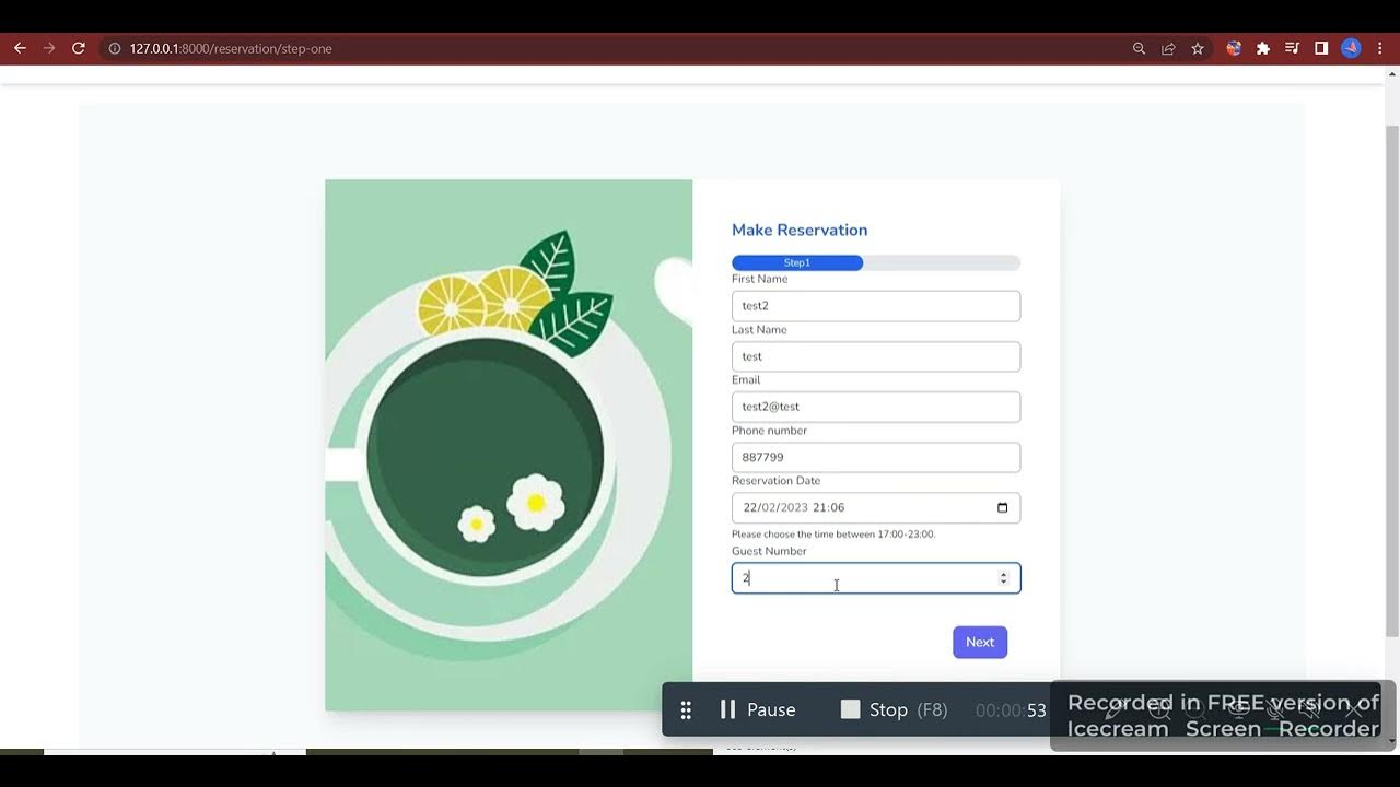 Reservation Restaurant with Laravel - YouTube