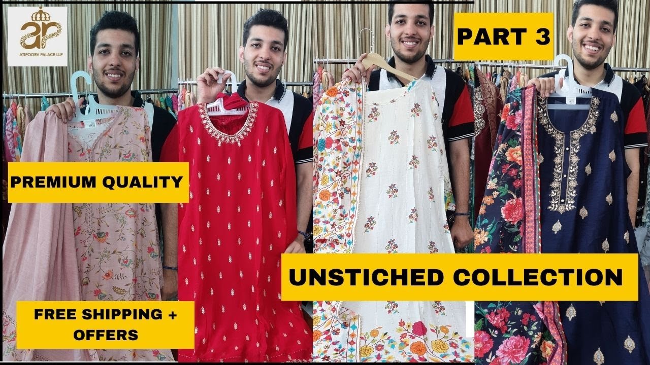 New Dress Materials | Exclusive designer and party wear | Latest ...