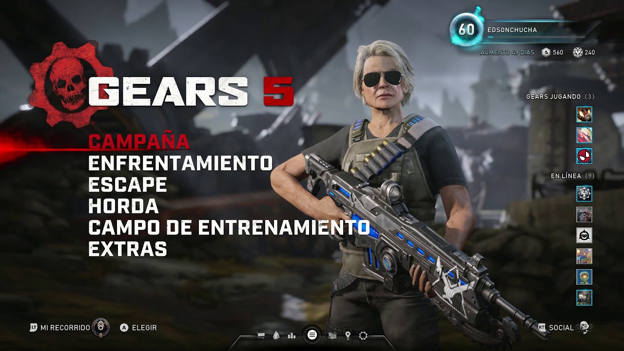 GEARS 5 - MAIN MENU THEME - YouTube