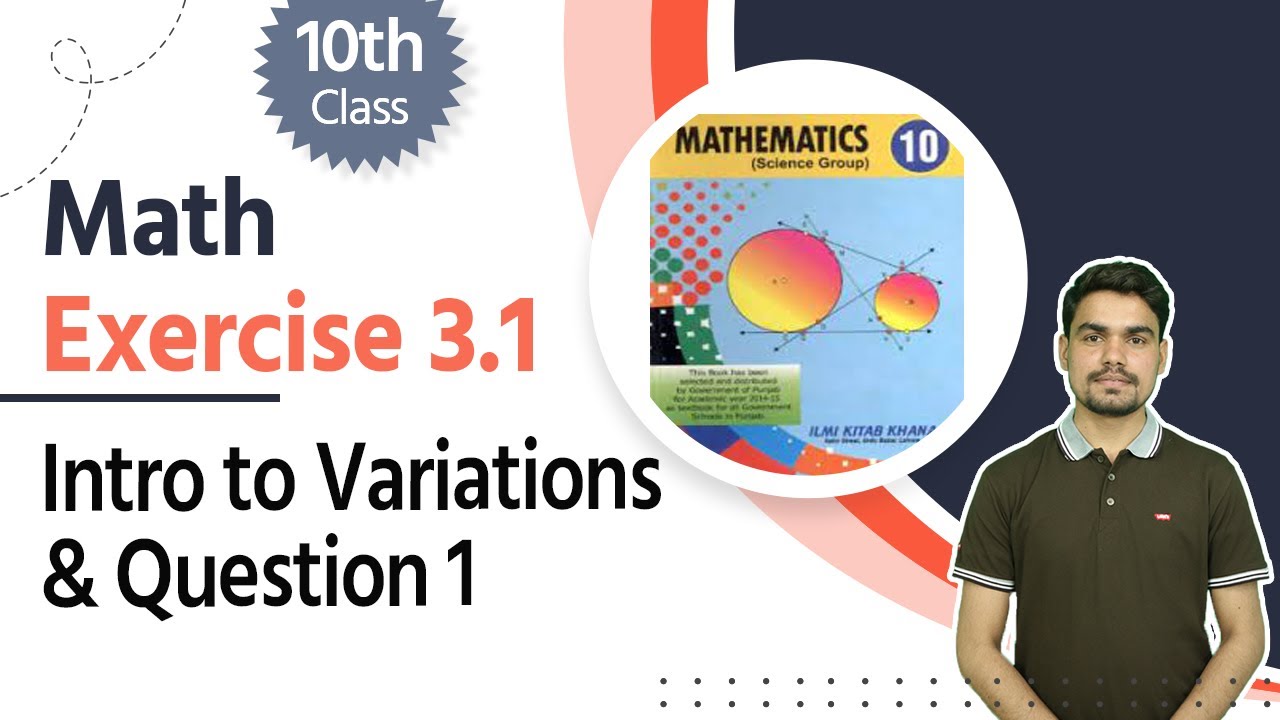 10th Class Math Chapter 3 - Class 10 Math Ch 3 Exercise 3.1 ...