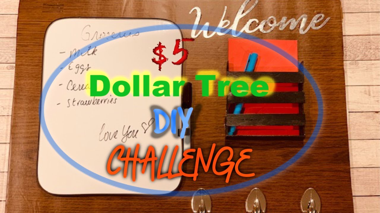 $5 Dollar Tree DIY Challenge - YouTube
