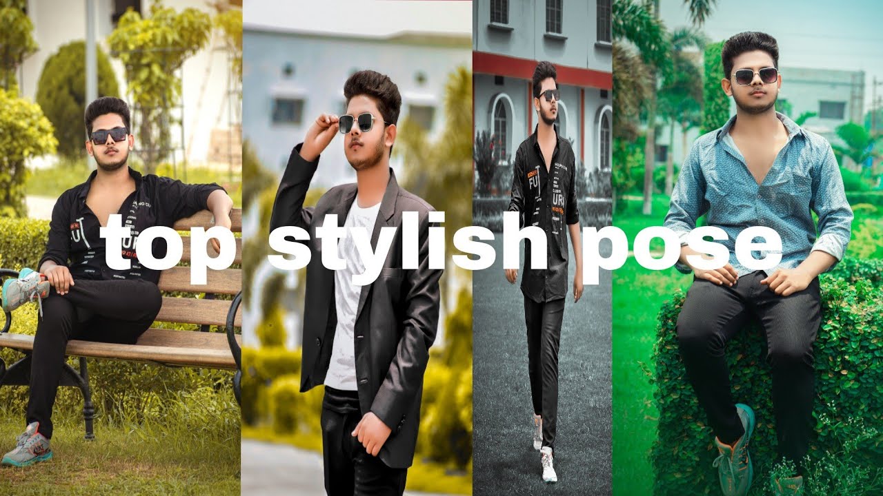 Top 25 stylish pose nature pose sitting ;stand pose - YouTube