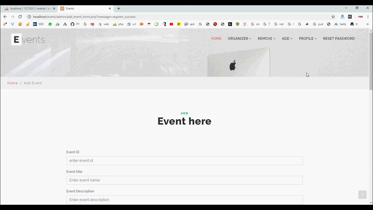 Event Management Systems in PHP - YouTube