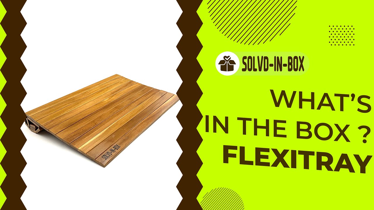 Unboxing Rollable Sofa Tray | Flexitray - YouTube