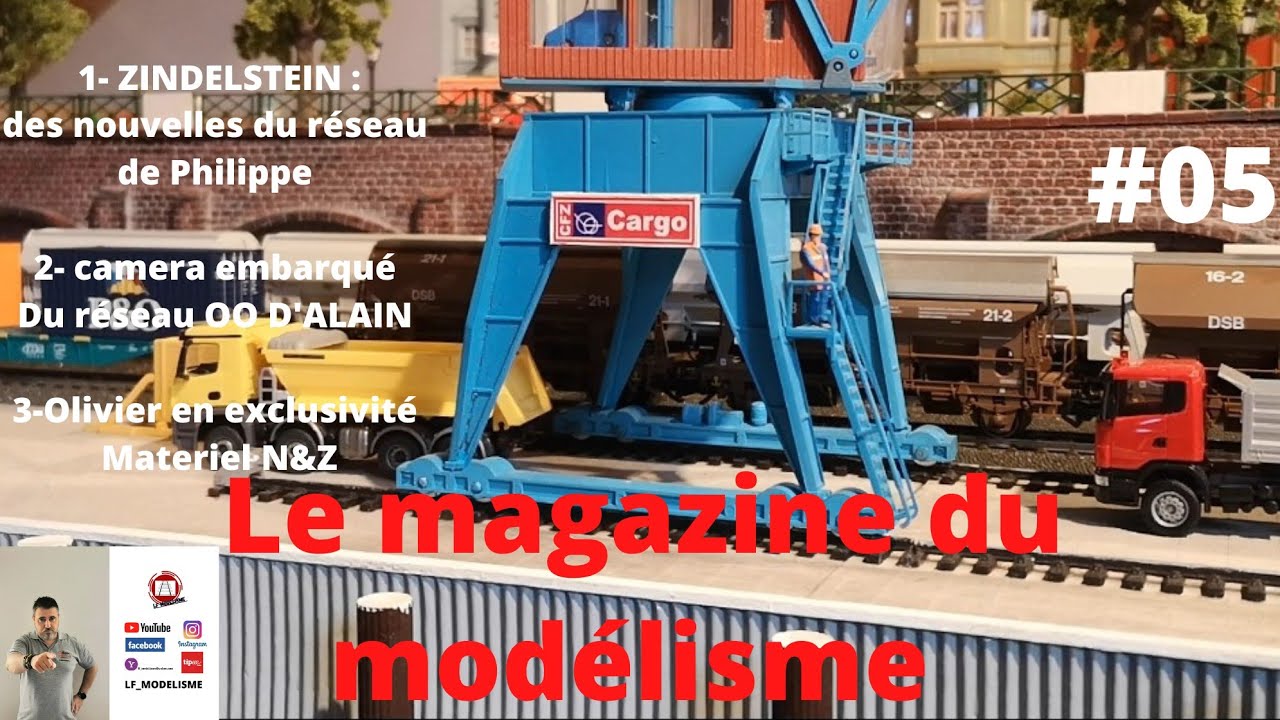 #05 MAGAZINE MODELISME train maquette électrique réseau modelisme ...