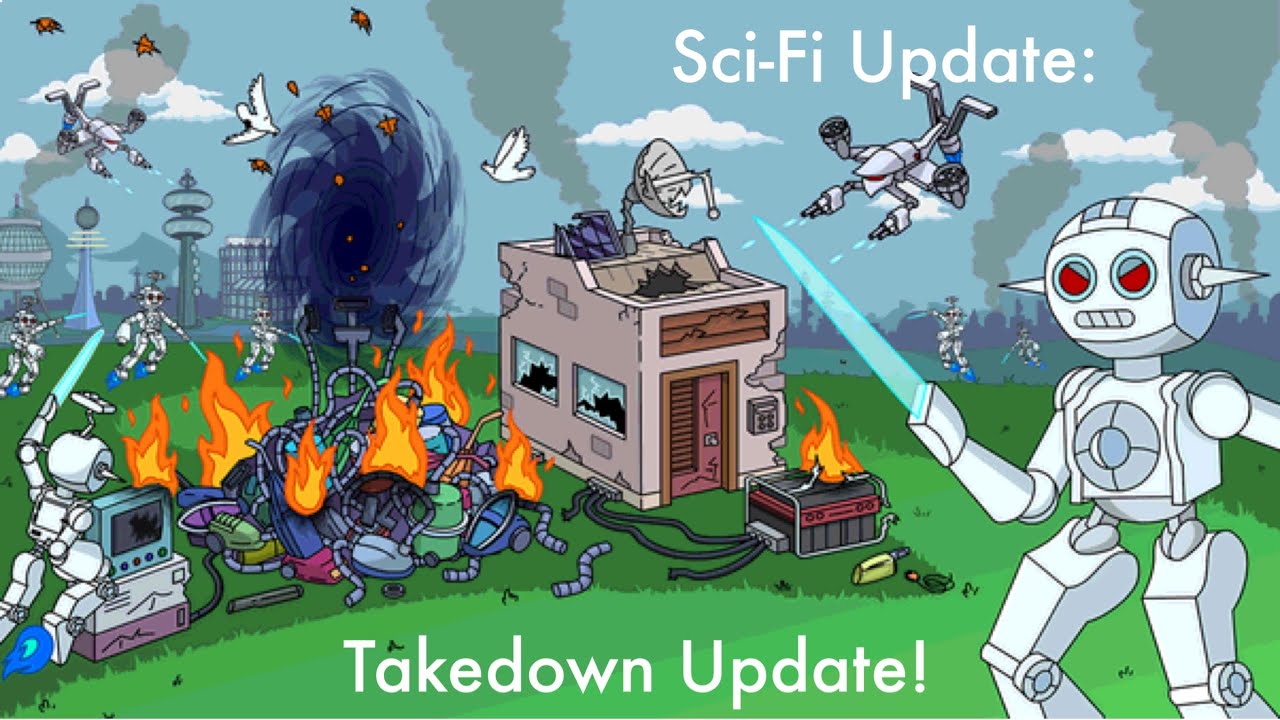 The Simpsons Tapped Out: Sci-Fi Update (Takedown) - YouTube