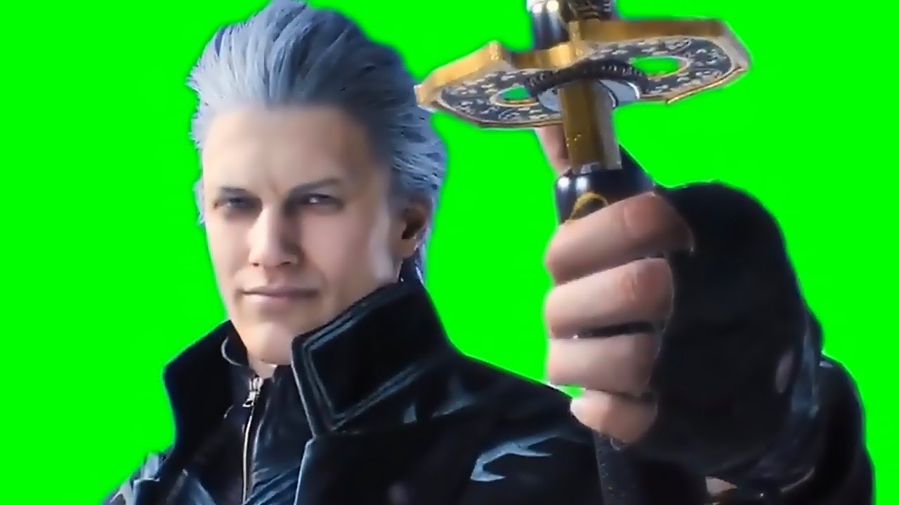 Vergil Green Screen - Devil May Cry 5 - YouTube