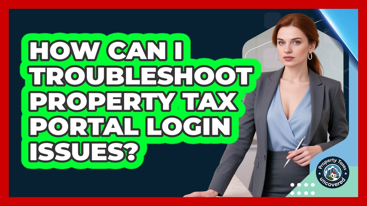 How Can I Troubleshoot Property Tax Portal Login Issues? - Property ...