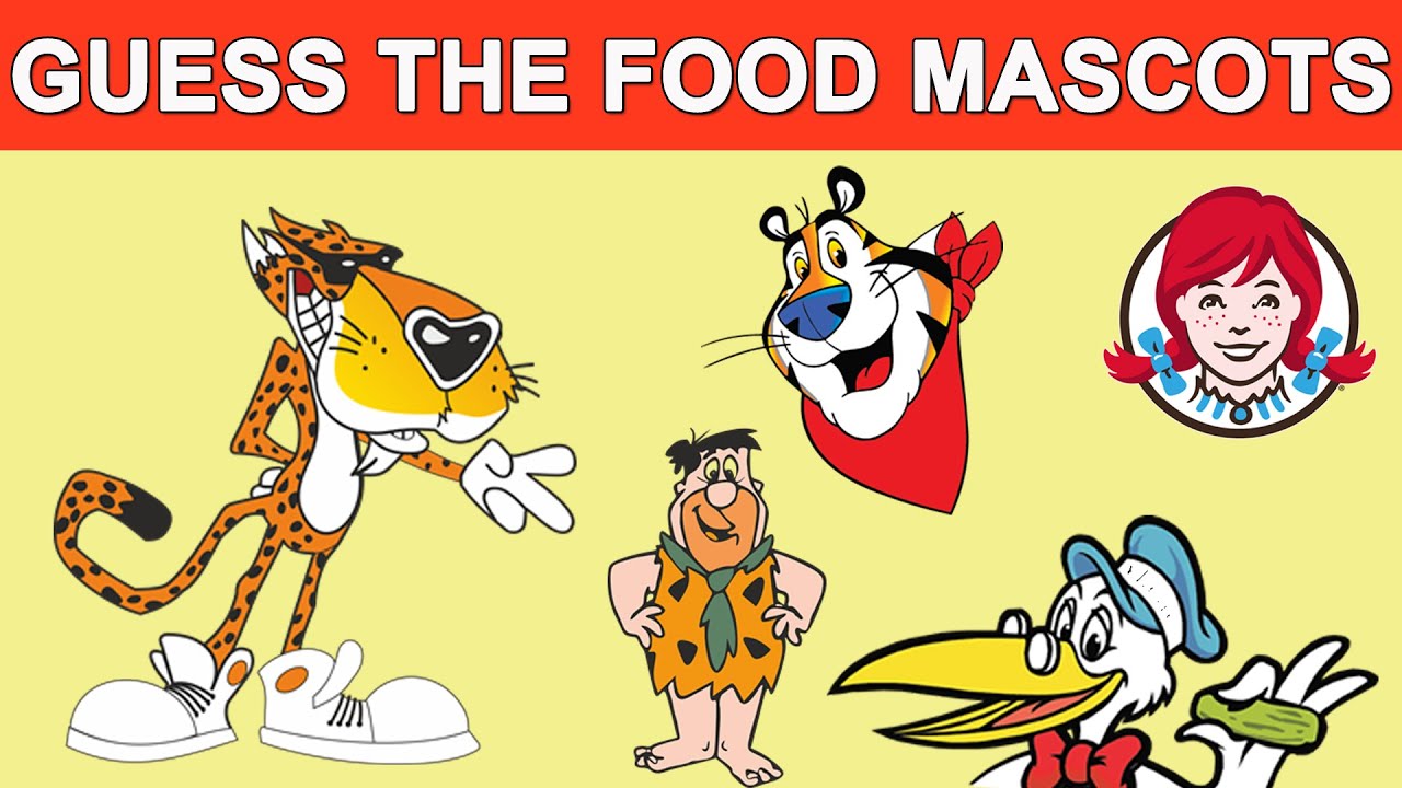 Can you guess the food by its mascot? | Guess The Food Mascot | Food ...