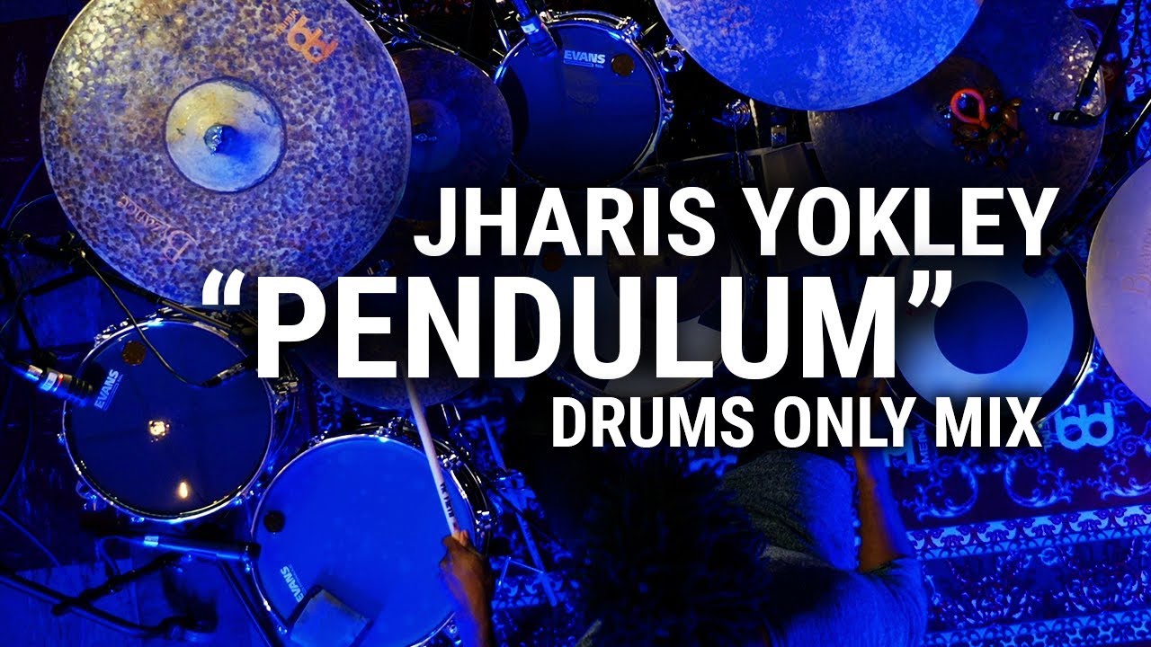 Meinl Cymbals - Jharis Yokley - "Pendulum" Drums Only Mix - YouTube