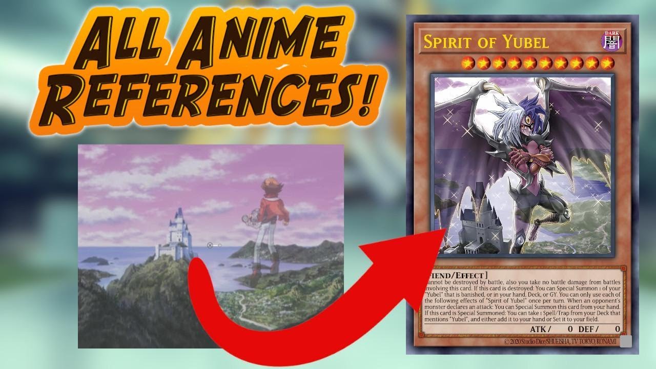 NEW Yubel Support - ALL Yugioh GX Anime References! - YouTube