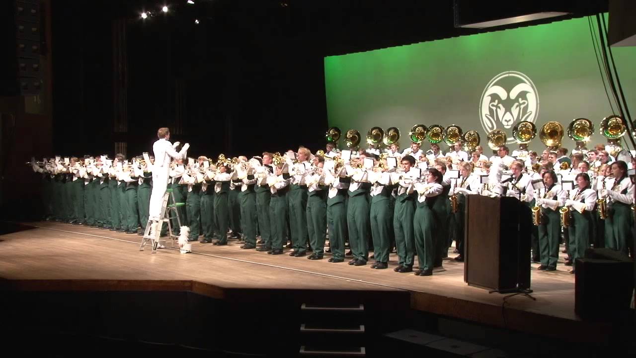 Colorado State University Marching Band: Paranoid Android by Radiohead ...
