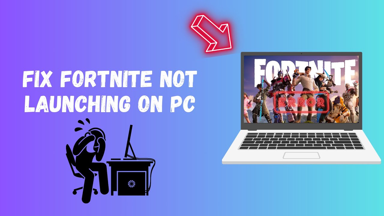 How To Fix Fortnite Not Launching On Pc (2024) - YouTube