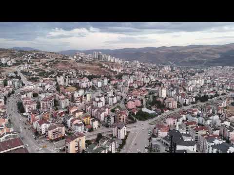 Tokat Şehir Merkezi Drone Çekimi | 4K Havadan Tokat