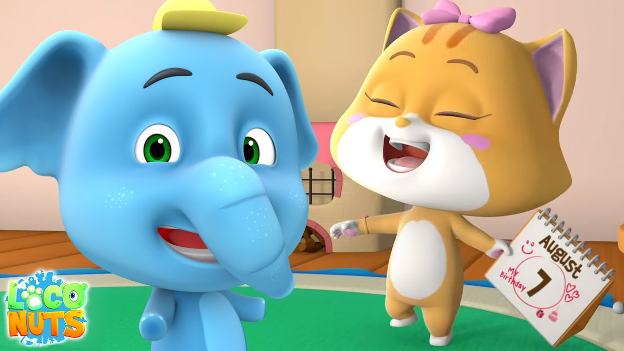 Ziua de naștere a lui Ruby episod animat pentru copii de Loco Nuts ...