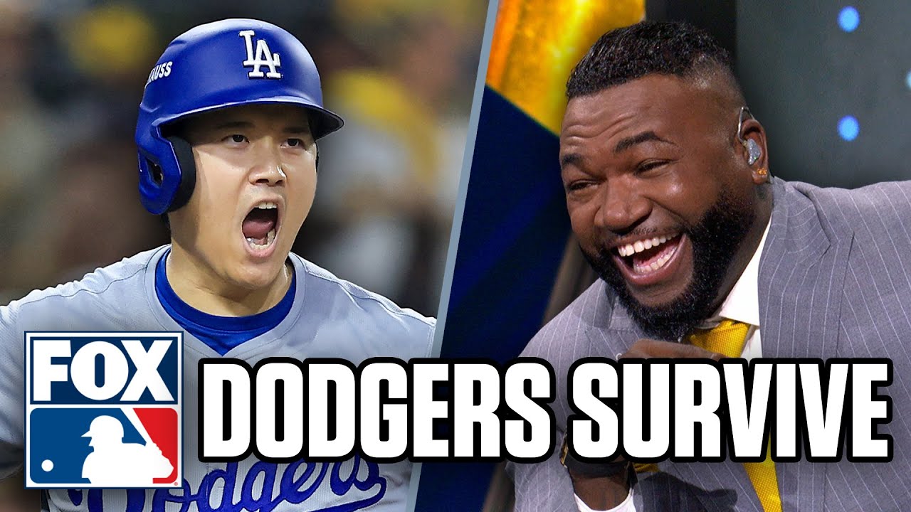 Dodgers SURVIVE Padres, Game 4 Reaction: David Ortiz, Alex Rodriguez & Derek Jeter | MLB on FOX ...