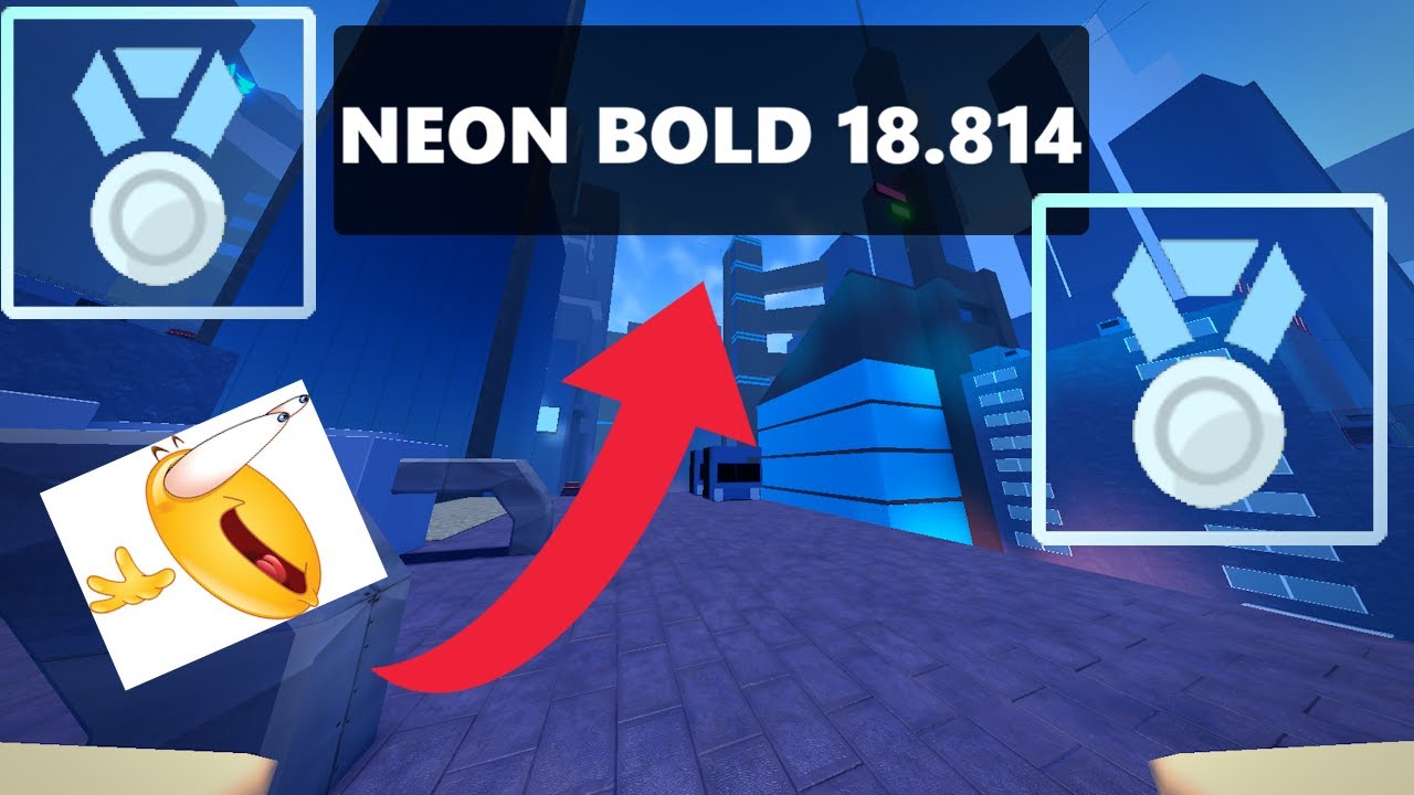 CRAZY Neon Bold Platinum Route 18.814s [OUTDATED] - YouTube
