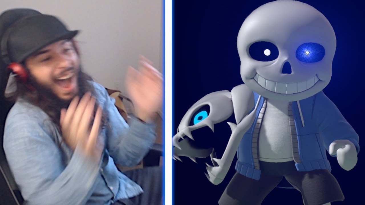 SANS IN SMASH!!! Full Direct REACTION - YouTube