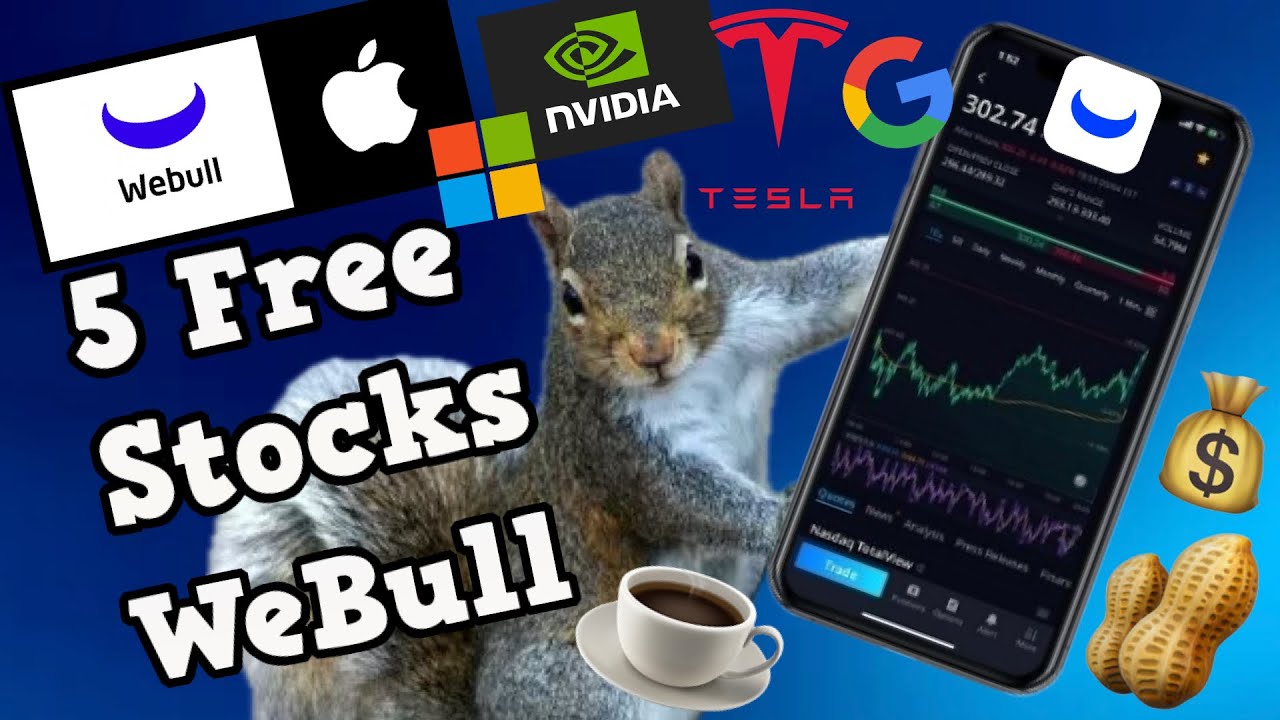 How to Get 5 FREE Stocks on WeBull | WeBull Tutorial | Free Stock | WeBull App - YouTube
