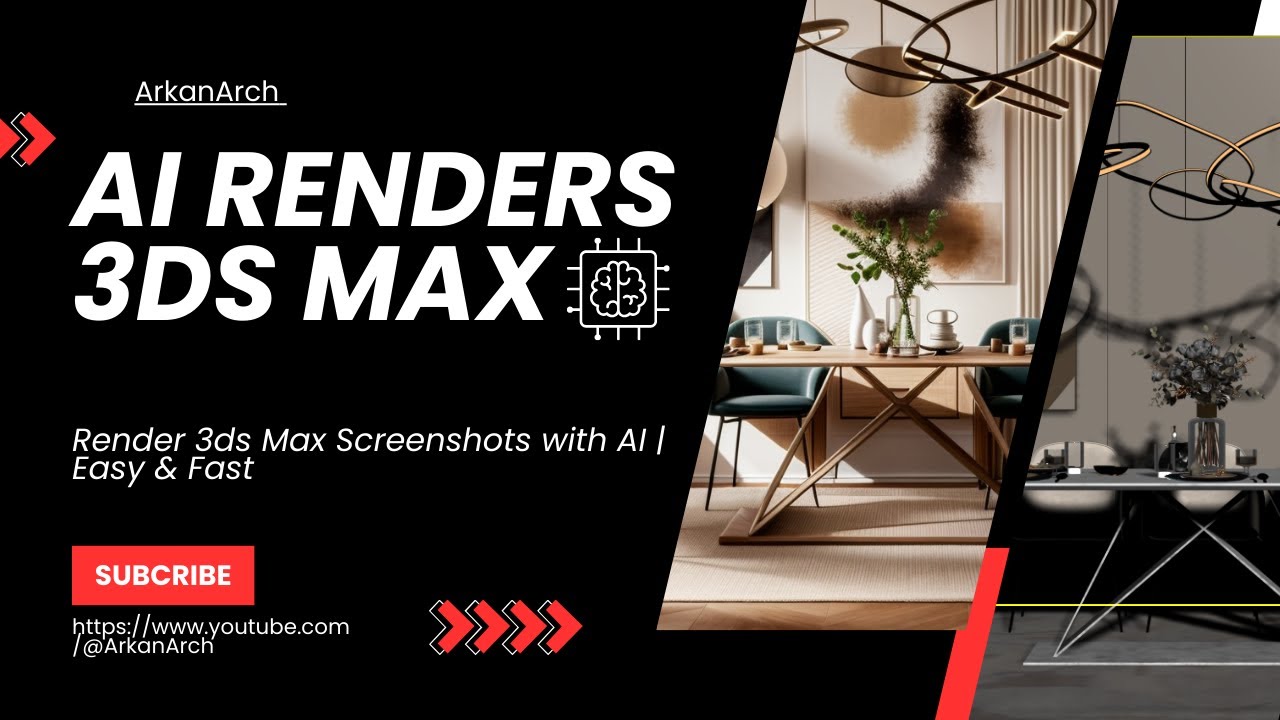 Render 3ds Max Screenshots with AI | Easy & Fast #ai #3dsmax #render # ...
