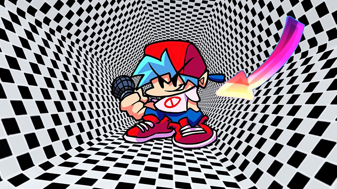 Illusion of deception / Boyfriend FNF / Optical illusion! - YouTube