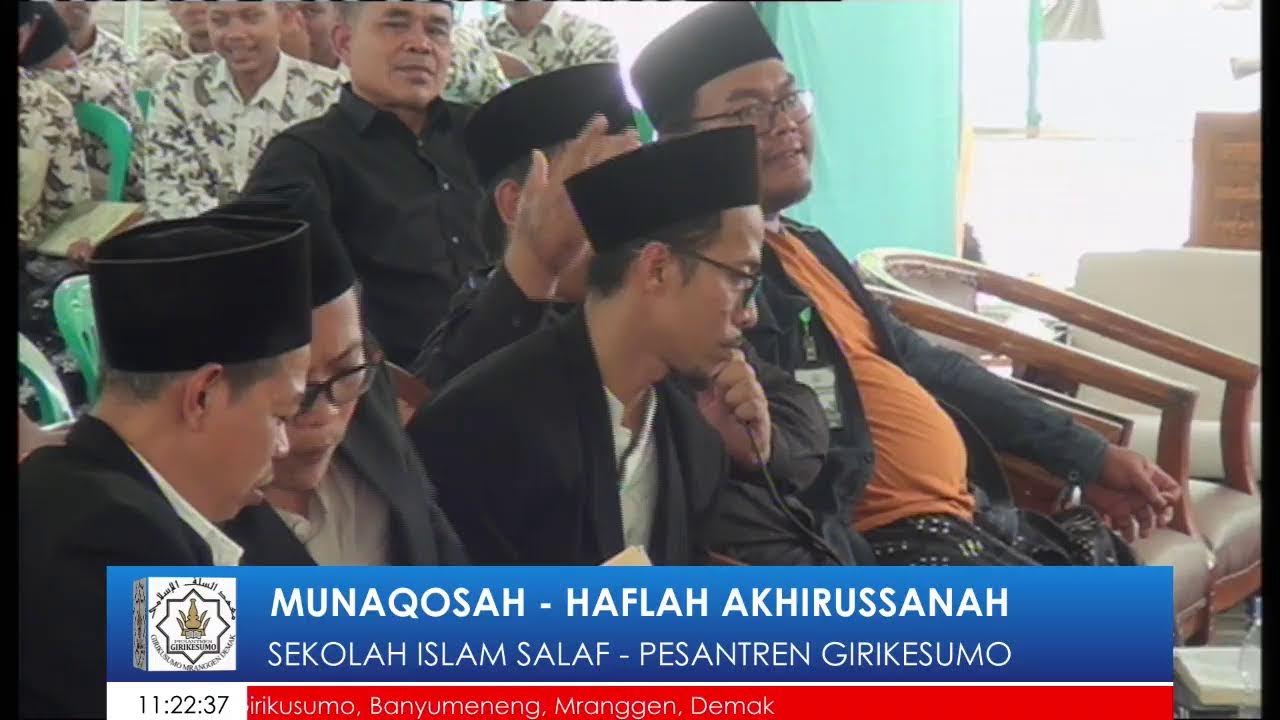 Live Stream | Haflah Akhirussanah Pesantren Girikesumo 2023 M/ 1444 H - YouTube