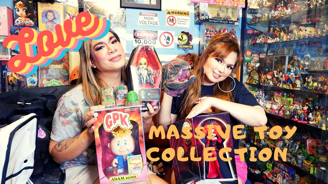 My Friend's Massive Toy collection - YouTube