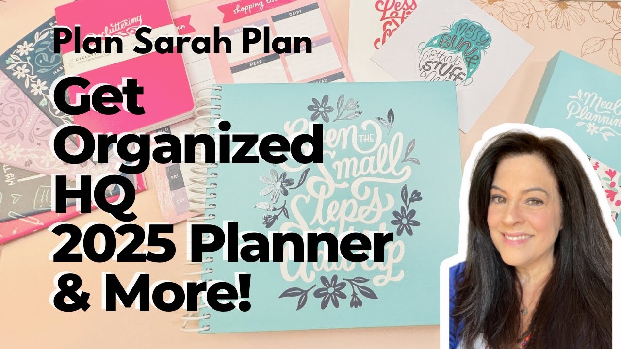 Wow! Get Organized HQ Planner and Notebooks | The Stickers! - YouTube