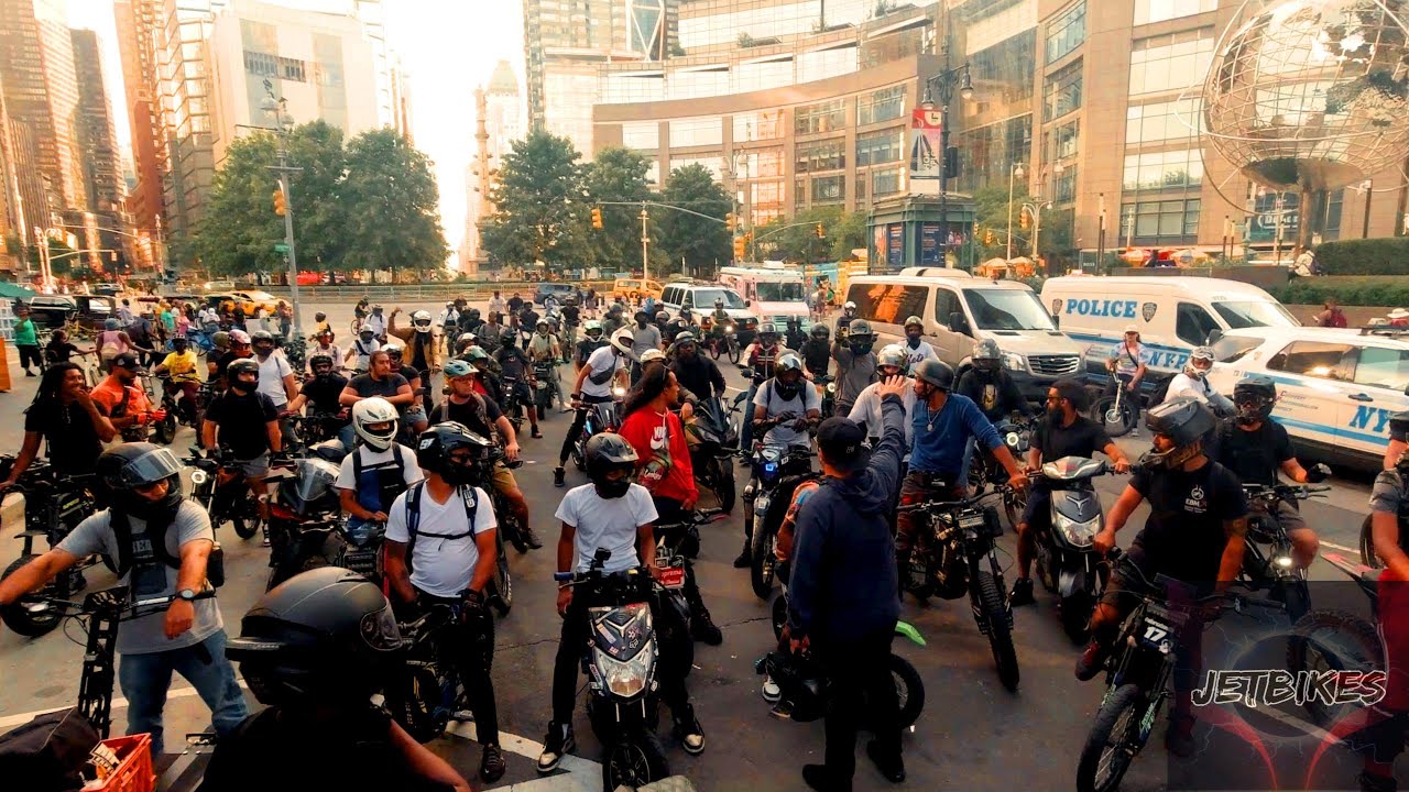 @jetbikesWE RIDE TOO! ep. 4 NYC LARGEST EBIKE & EMOTORCYCLE RIDE OUT ...