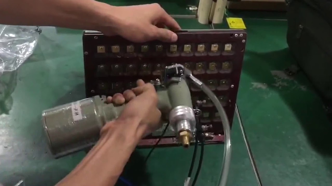 Auto Rivet Tools for Electrical bus board - YouTube