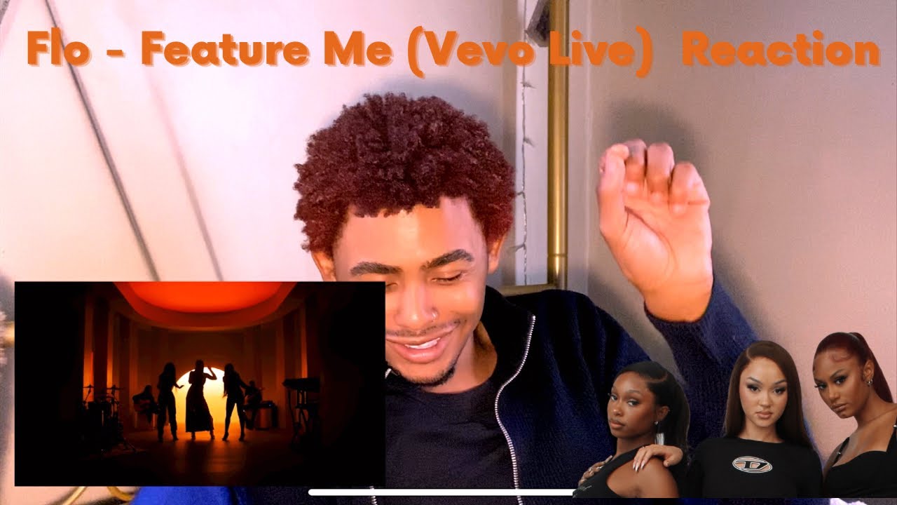 FLO - FEATURE ME (LIVE) VEVO DSCVR | REACTION - YouTube