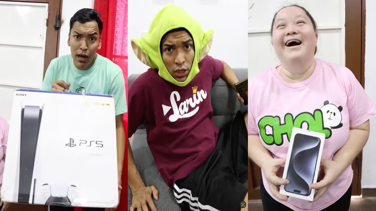 LA ABUELA NO LE COMPRA NADA A LARIN JR | NUEVAS COMEDIAS DE LARIN Y SUS ...