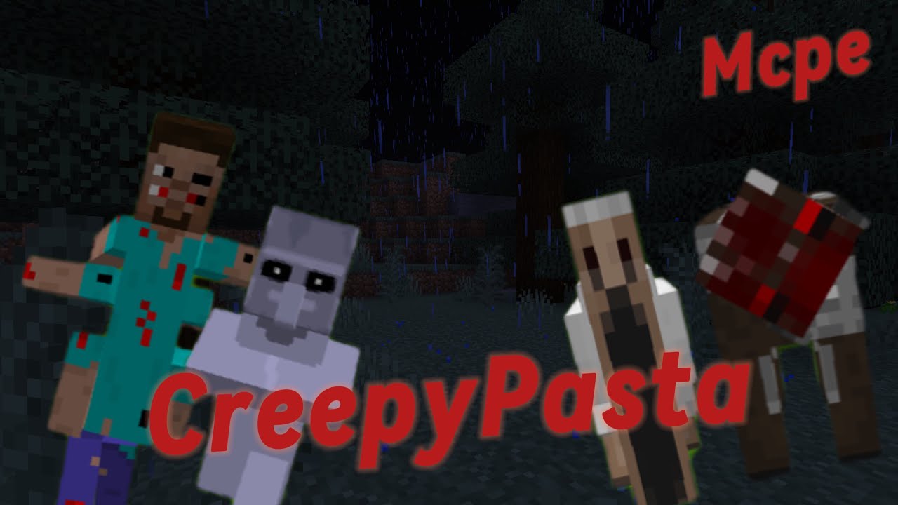 Minecraft CreepyPasta Mod Mcpe - YouTube