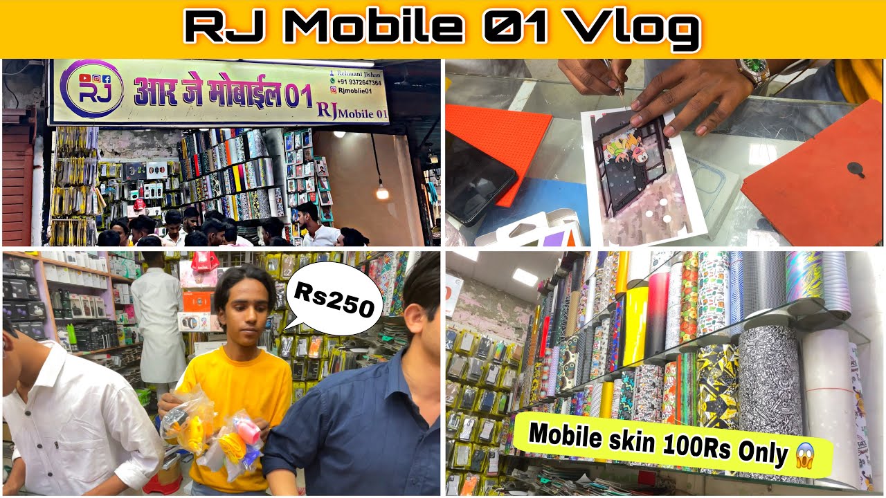 @rjmobile01 Shop Mini Vlog | Rj Mobile 01 Mankhurd | Best Mobile Accessories Shop - YouTube