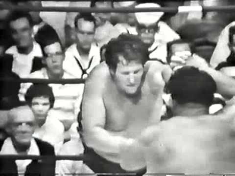 3/3 Atlas & Moose Cholak V The Kangaroos 1960s Wrestling - YouTube