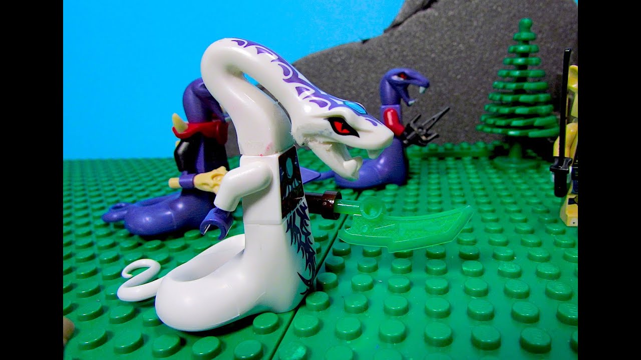 LEGO Ninjago vs Chima Ep2. Anacondrai Attack! - YouTube