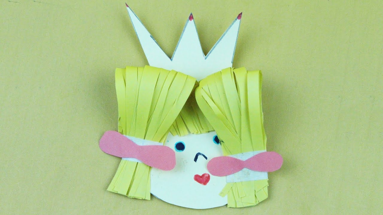 Origami Girl How to Make A Girl with Paper - Easy Origami for Girl ...
