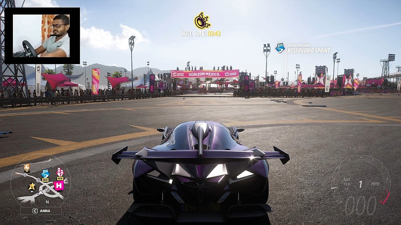 144 MPH and Counting: Pushing the Sim Rig in Forza Horizon 5! - YouTube