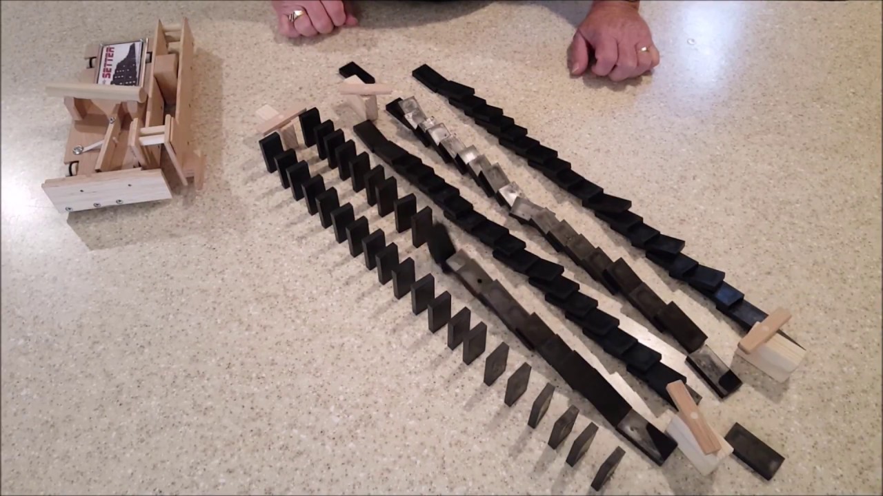 Domino Setter For Sale - YouTube