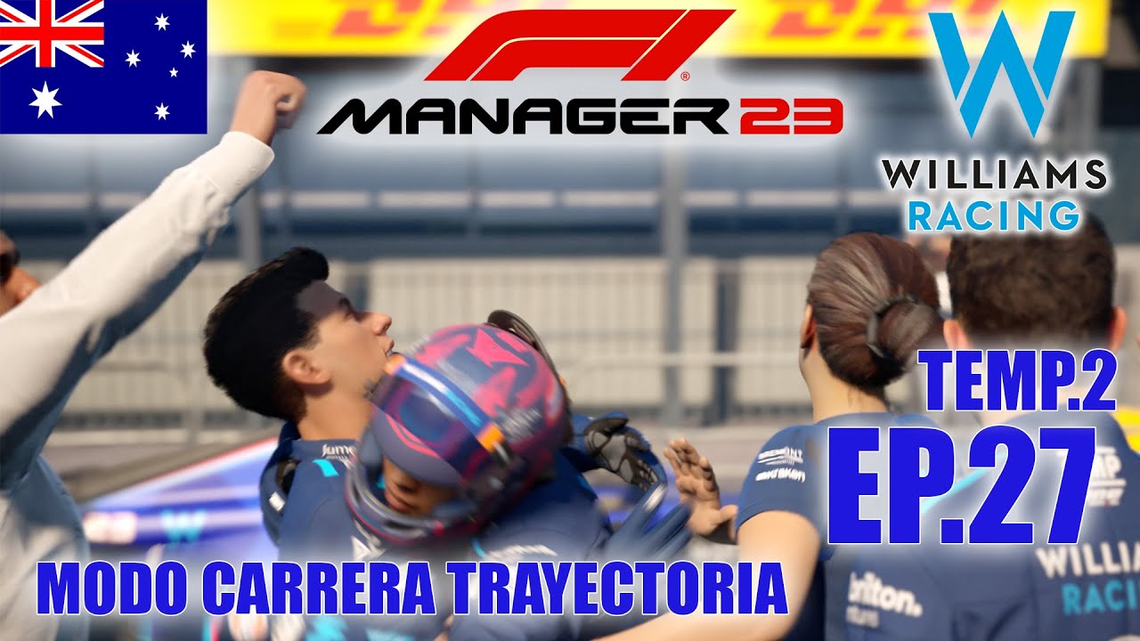 F1 Manager 23 TRAYECTORIA "¡VAMOS TSUNODA!" 🏁GP AUSTRALIA🏁 Temp.2 (EP ...