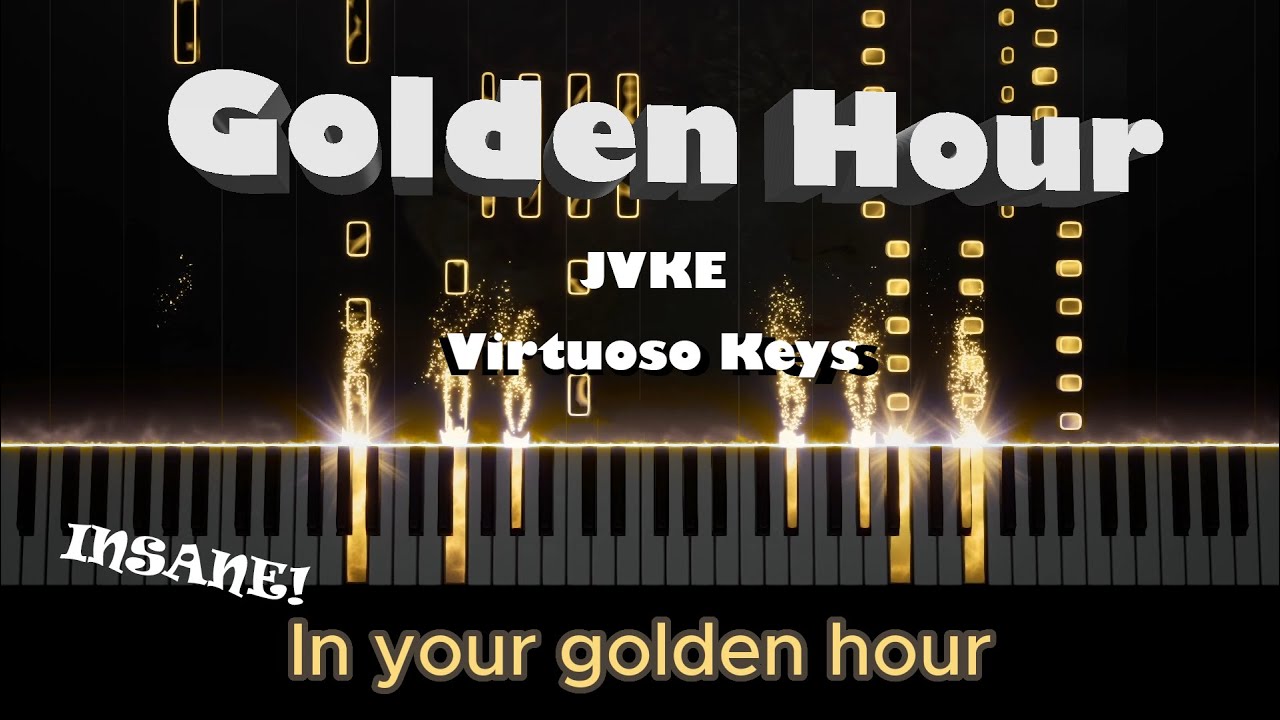 🎹 JVKE - Golden Hour | Advanced Tutorial 🚀 - YouTube
