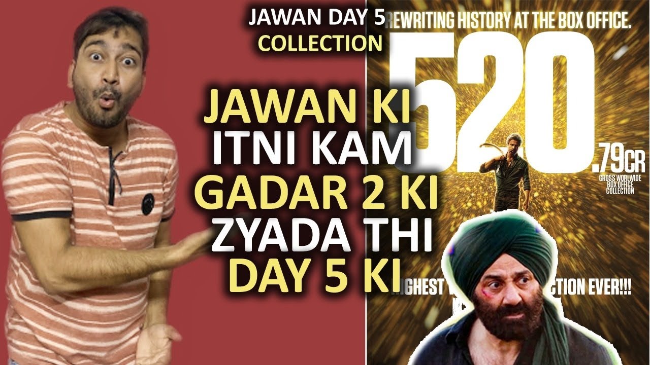 Jawan Day 5 box Office Collection Prediction | Jawan Day 5 Box Office ...
