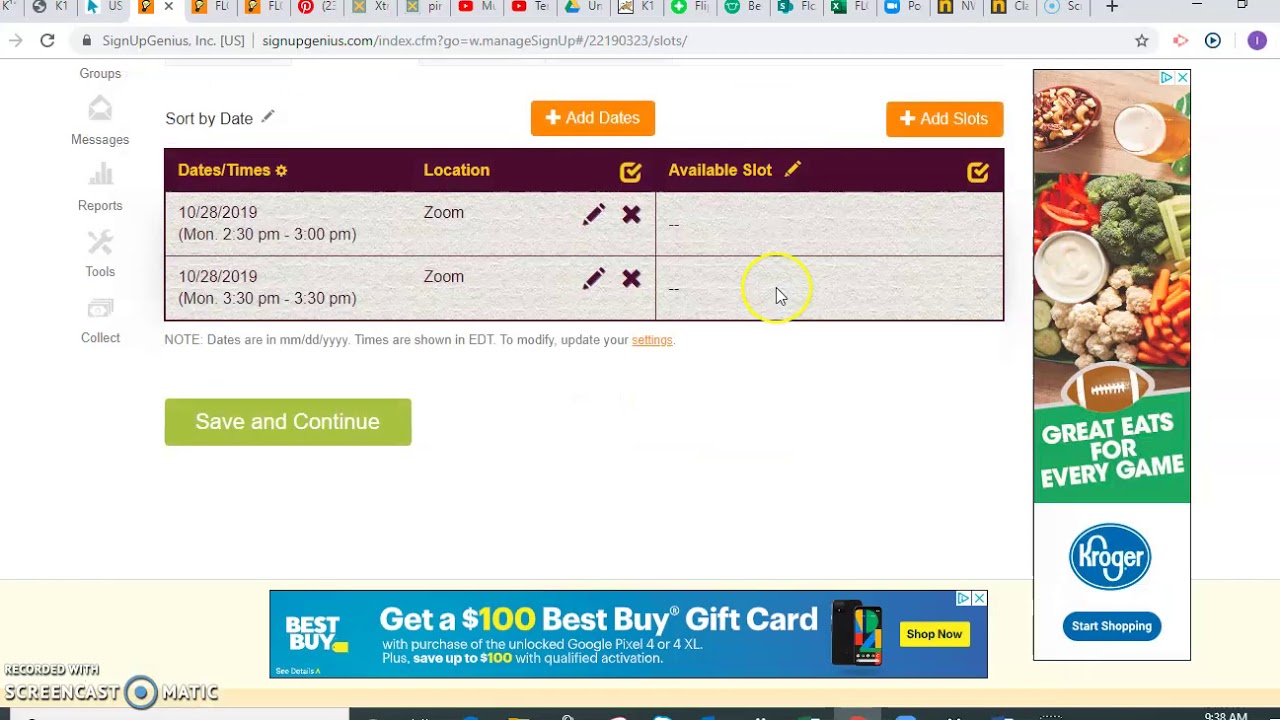 Signup Genius - YouTube