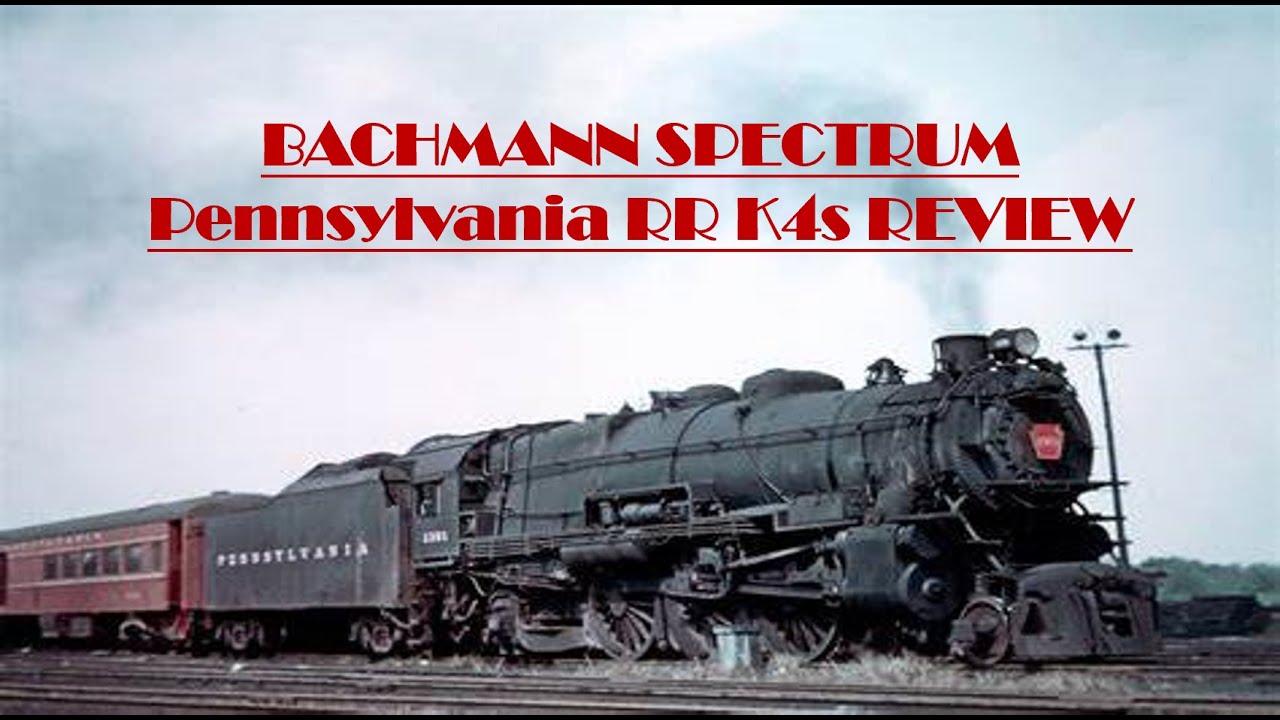 Bachmann Spectrum Pennsylvania Railroad K4s with TCS Sound. Locomotive ...