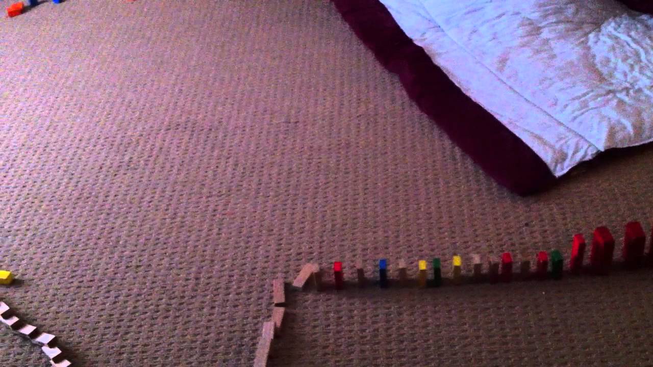 the monster domino set - YouTube