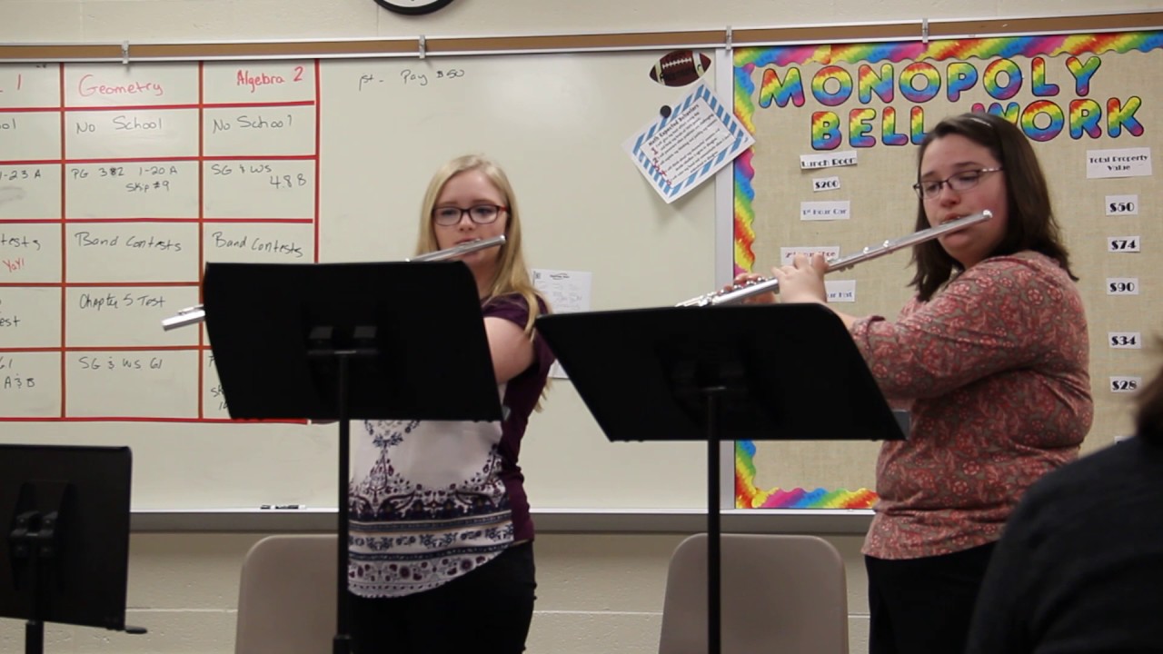 Allyson and Elizabeth Flute Duet - YouTube