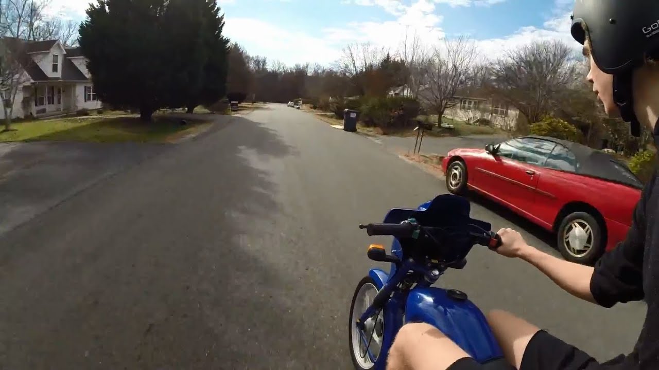 Tomos Targa Moped Speed Test - YouTube