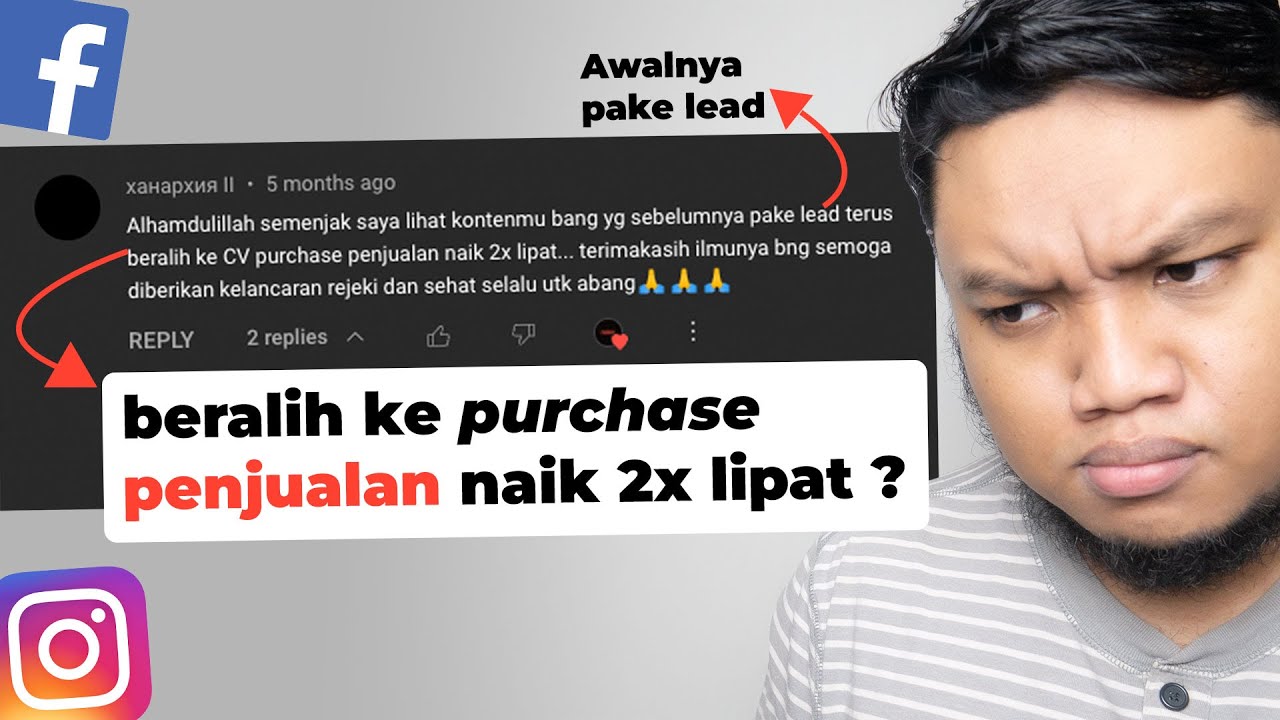 gak semua ngiklan fb & ig ads cari lead, terus siapa yg wajib cari lead ...