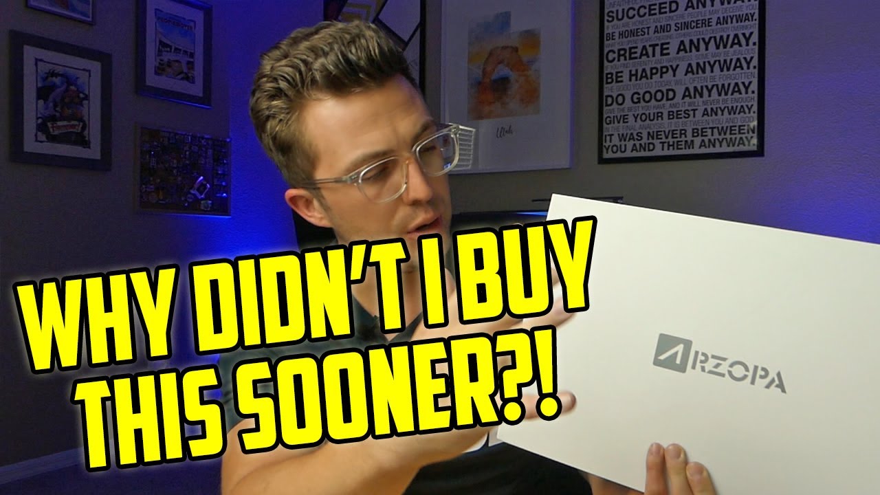 Arzopa Portable Monitor Review | The Product I Didn't Know I Needed ...