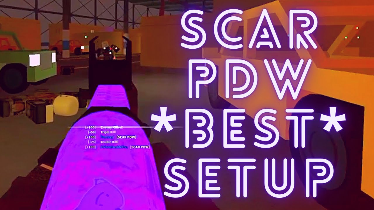 Scar PDW *BEST* setup in phantom forces! (the baby scar) - YouTube
